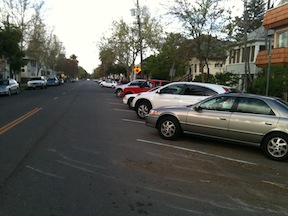 diagonal parking – Getting Around Sacramento