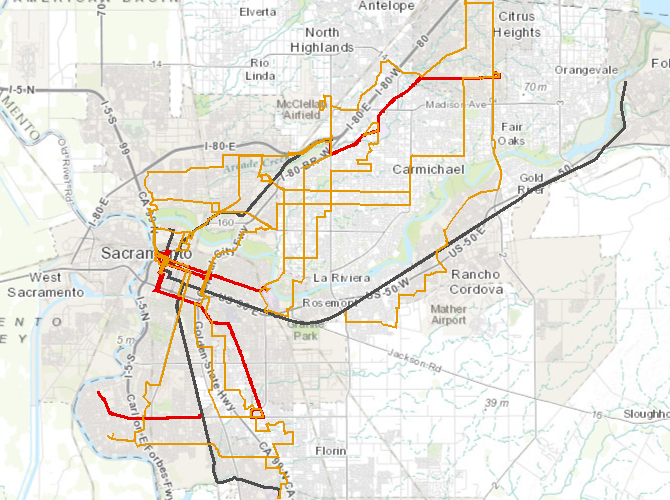 Maps – Getting Around Sacramento
