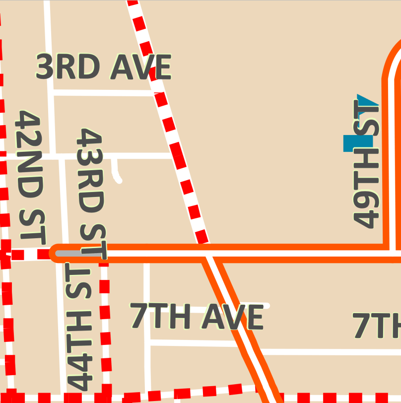Dropped bike lanes – Getting Around Sacramento