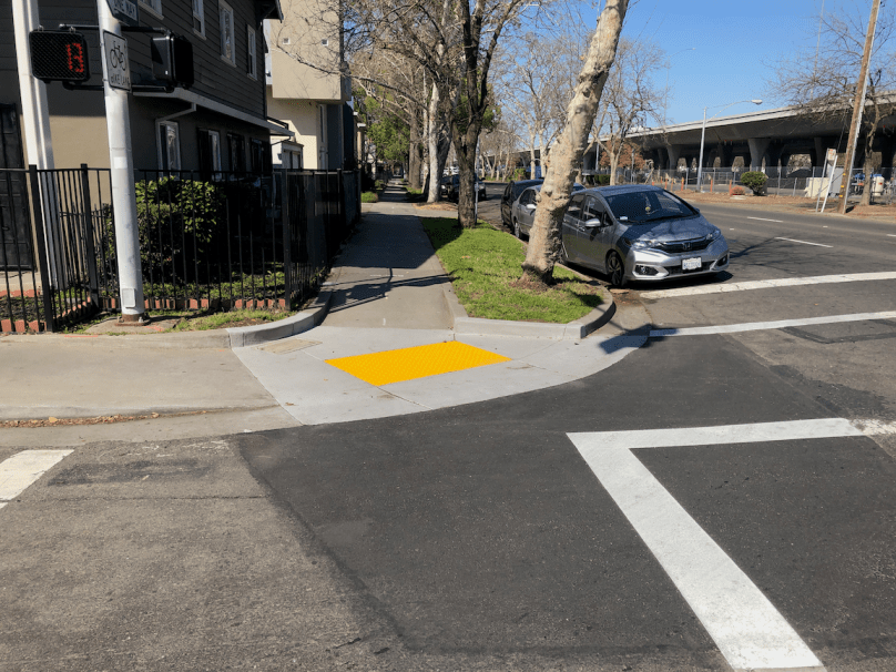curb ramps – Getting Around Sacramento