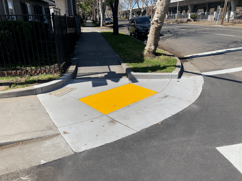 curb ramps – Getting Around Sacramento